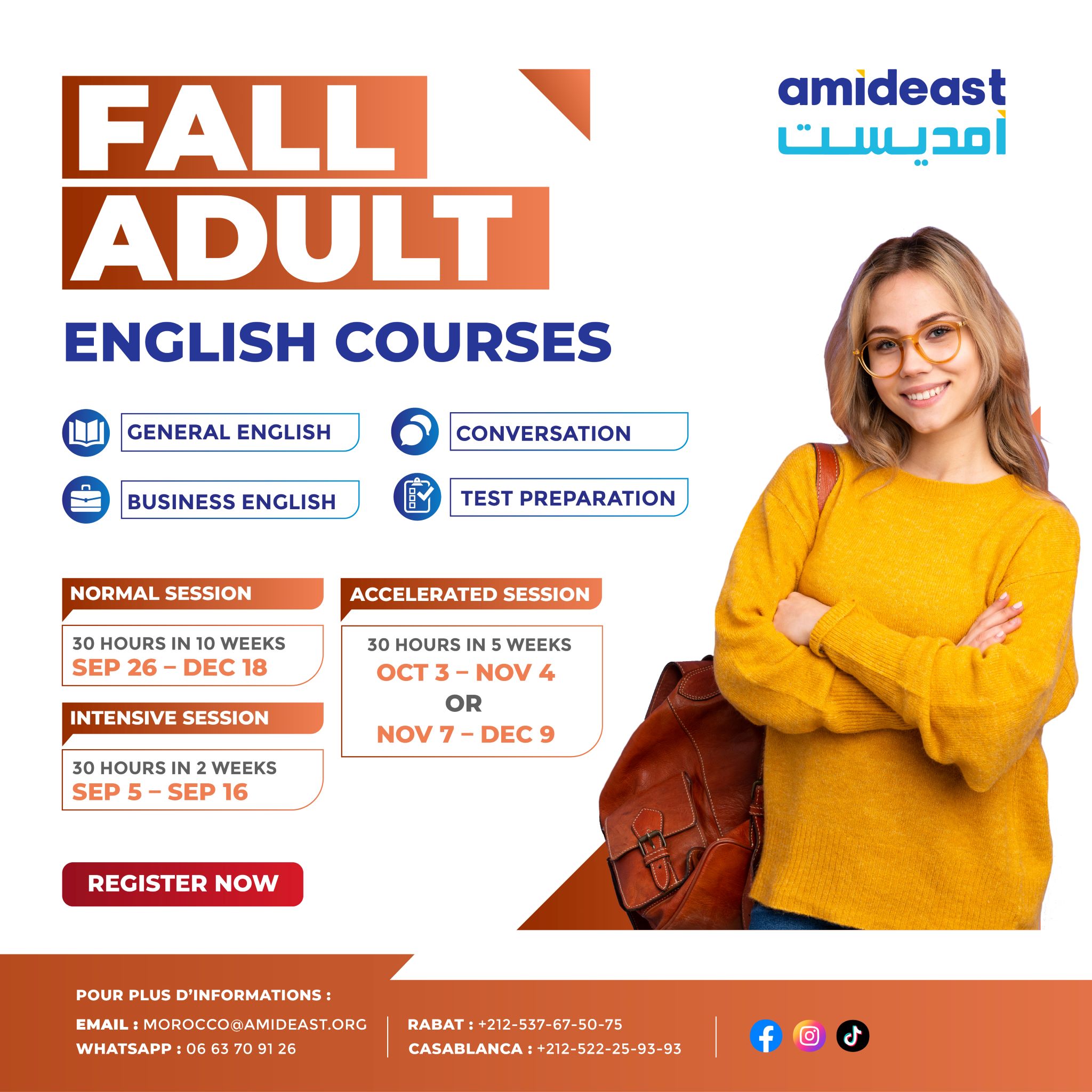 CONVERSATION ENGLISH | AMIDEAST MOROCCO