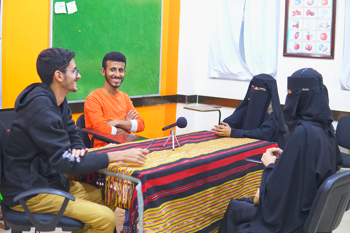 Qisasna Program: From Students to Podcasters in Yemen | Amideast