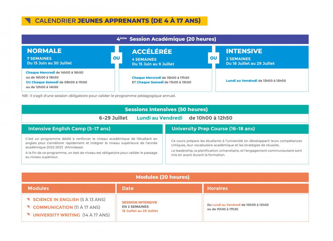 Summer English Courses | Amideast
